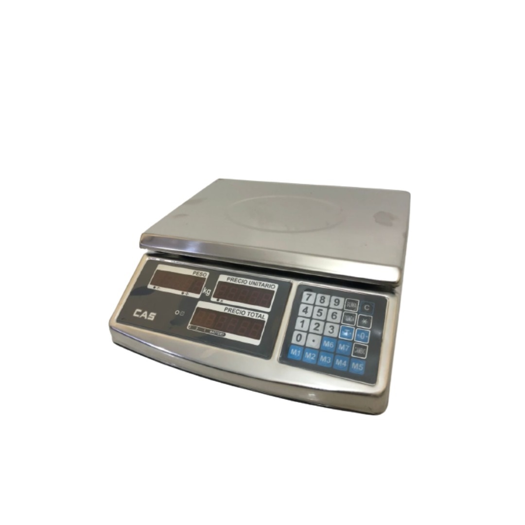 Balanza Cas JPS-30E 30kg Aprobación Sencamer - Equipamiento San Diego