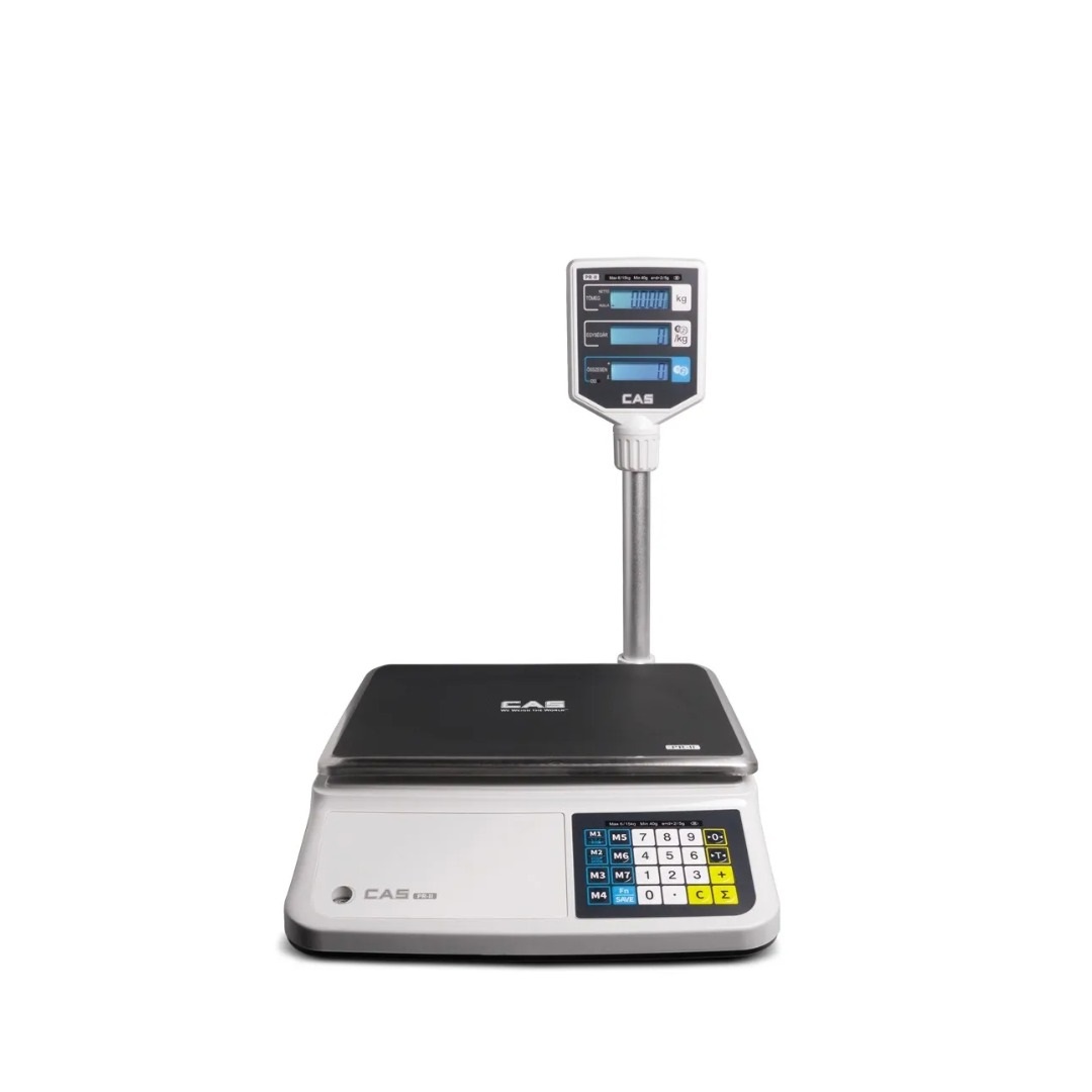 Balanza de Mostrador Plana hasta 30kg CAS / Mod. PRII30CP ...
