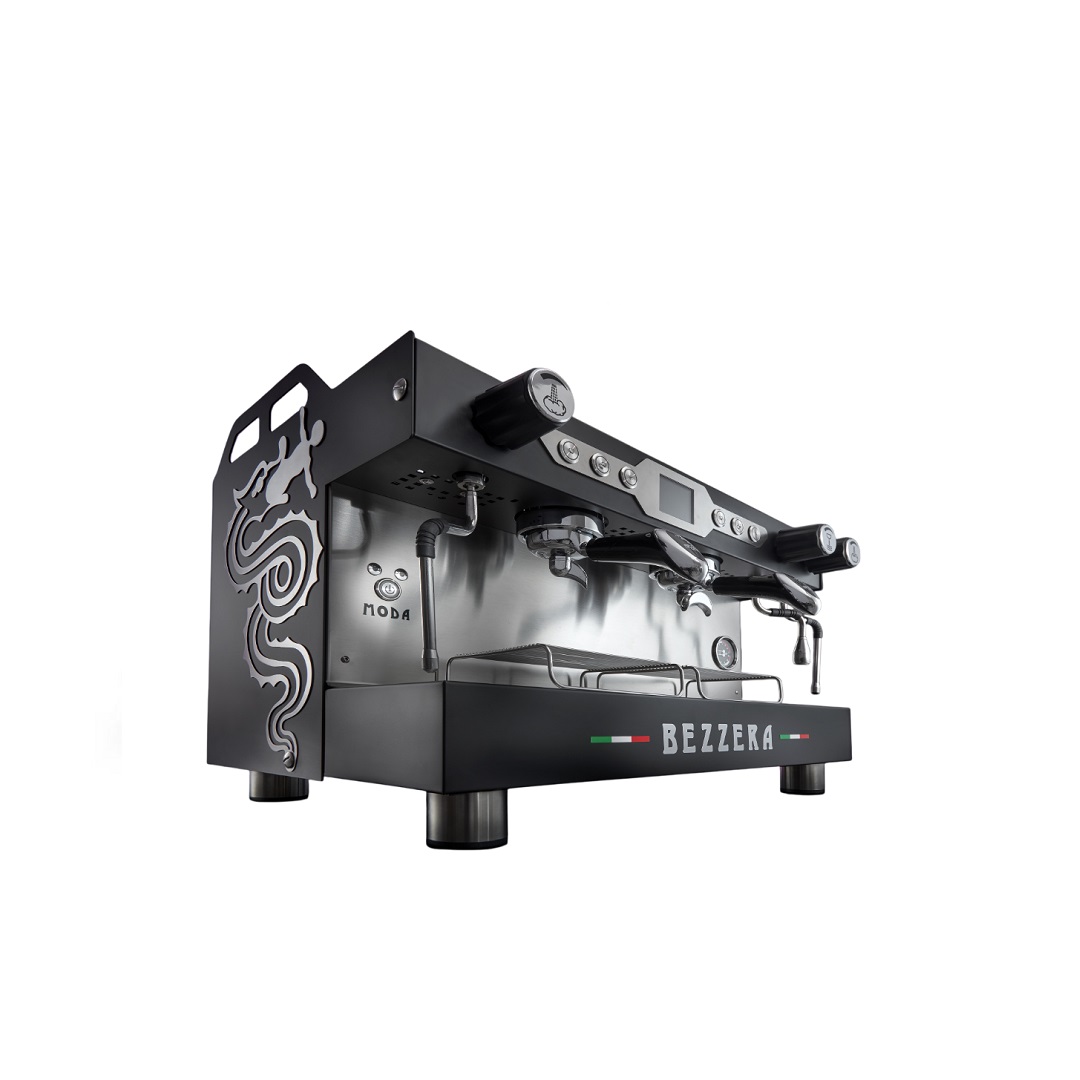 Maquina de Cafe Espresso 2 Grupos Bezzera / Mod. Moda Negra ...